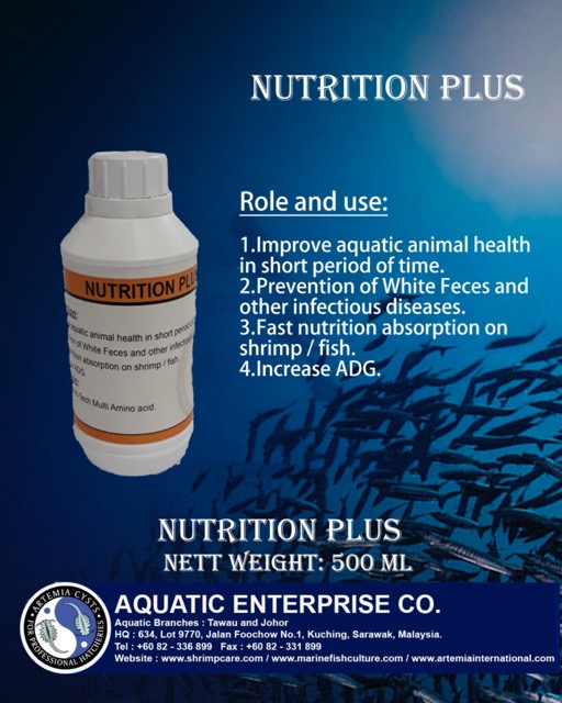 Nutrition Plus – Aquatic Enterprise Co.